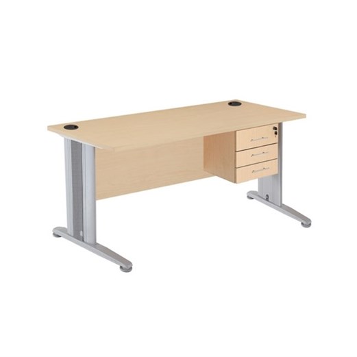 Jual Meja Kantor INDACHI DD 150 T + 3 Laci Gantung Murah Surabaya ...